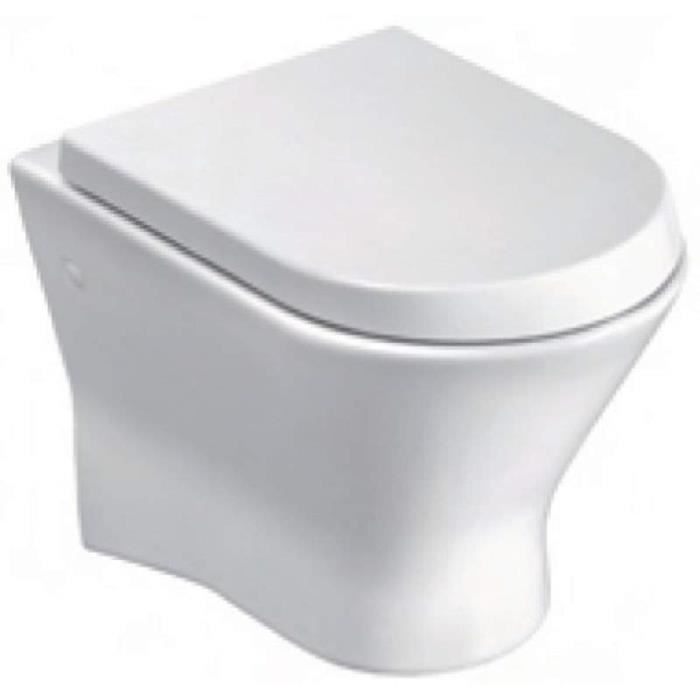 Abattant WC NEXO silensio blanc, ROCA, ref. A80164A004 - Cdiscount ...