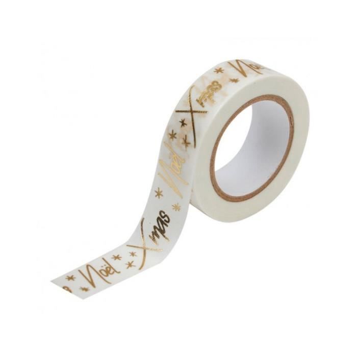 Masking tape 'Toga' Noël Or 10 m - Cdiscount Beaux-Arts et Loisirs créatifs