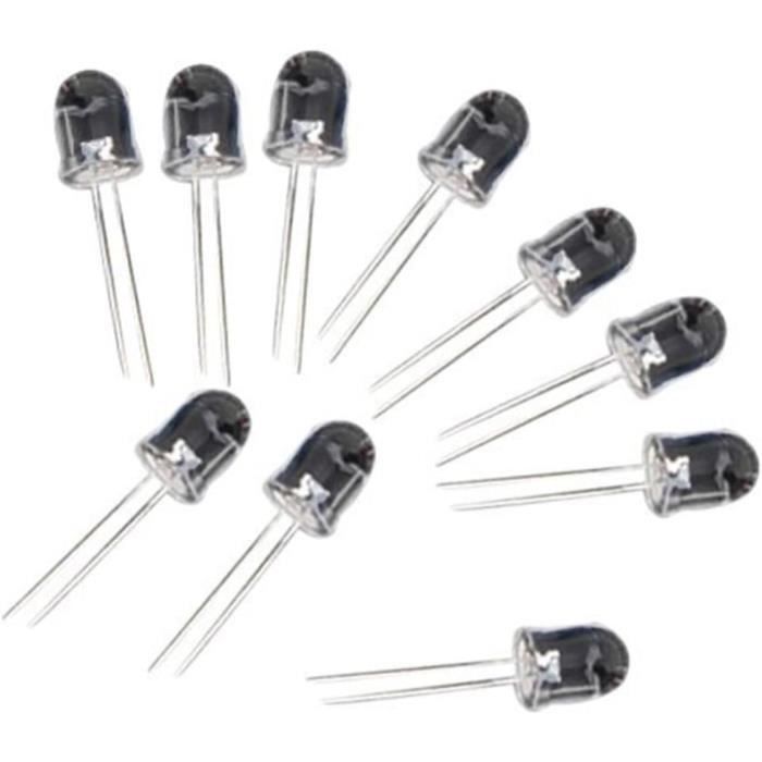 10 Pièces Uv Led Ultra Lumineux Diode Led Diode Électroluminescente Led ...