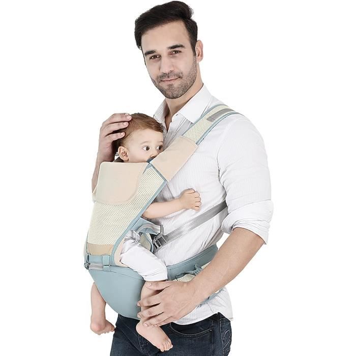 Porte Bébé Ergonomique Avec Siège, Physiologique Porte-Bébé Ventraux ...