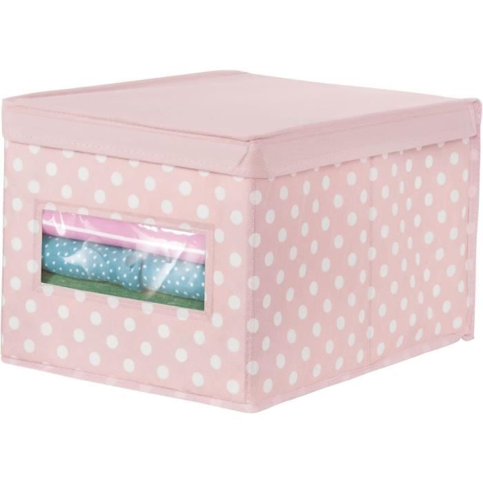 Boîte De Rangement En Tissu Pour Vêtements Ou Chaussures \ Grand Panier ...