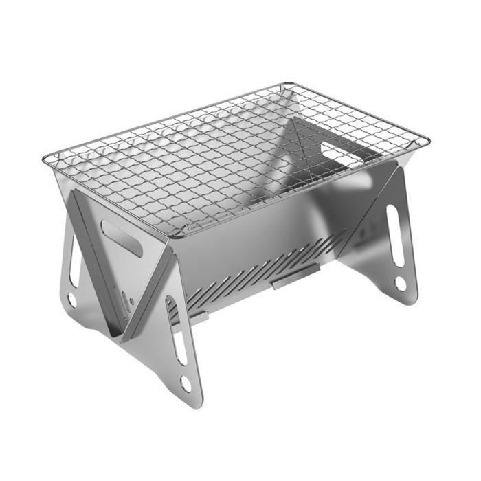 Réchaud Bois Portable Mini Poêle à Bois Pliable Réchaud de Camping en ...