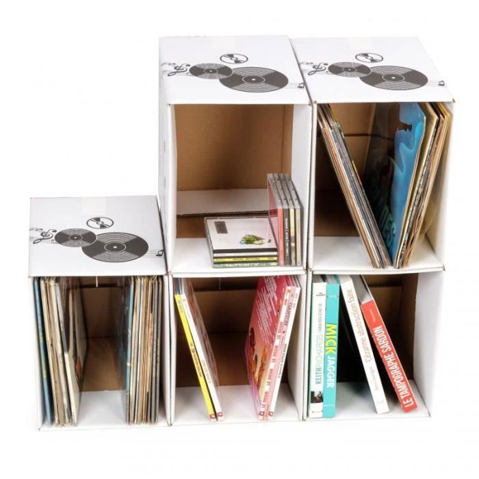Lot de 5 cartons vinyles renforcés - Cdiscount Bricolage
