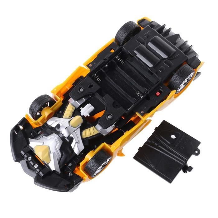 Transformers - Voiture télécommandée électrique - Jaune - 360° rotation ...