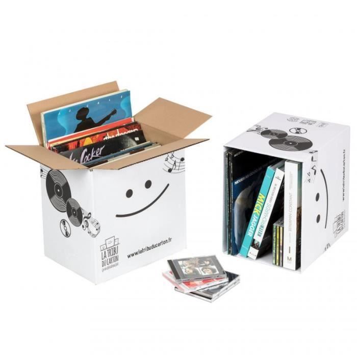 Lot de 5 cartons vinyles renforcés - Cdiscount Bricolage