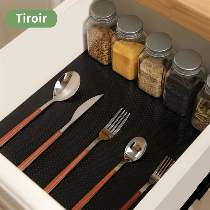 Tapis de tiroir 60x500cm Protection tiroir Cuisine Plastique EVA ...