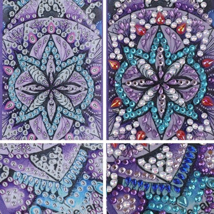 Signet de Peinture Diamant Bricolage, Peinture par Numéro Diamant Gland ...