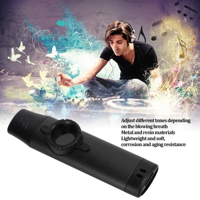 Vvikizy Instrument de musique Kazoo Embouchure en résine Kazoo en métal ...