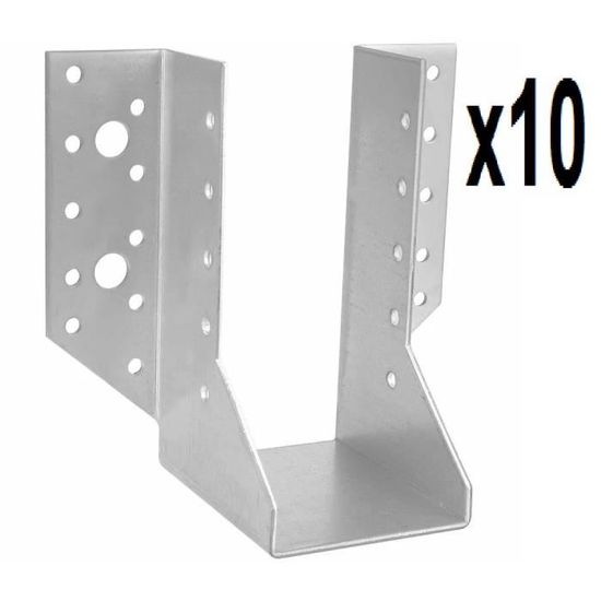 Lot de 10 pcs Suspension pour poutres WB60 130x60x2.0 - Cdiscount Bricolage