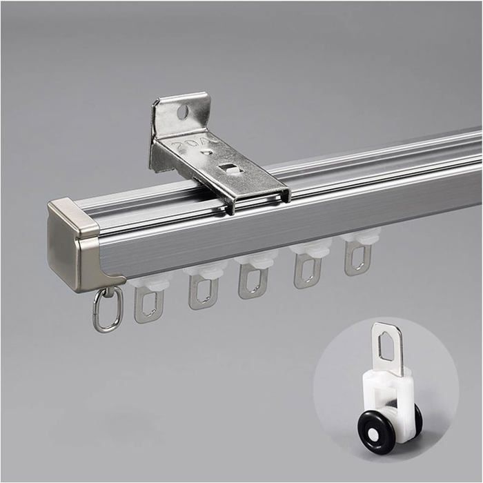Rails De Rideaux Lourds Rail De Rideau De Plafond En Aluminium, Système ...