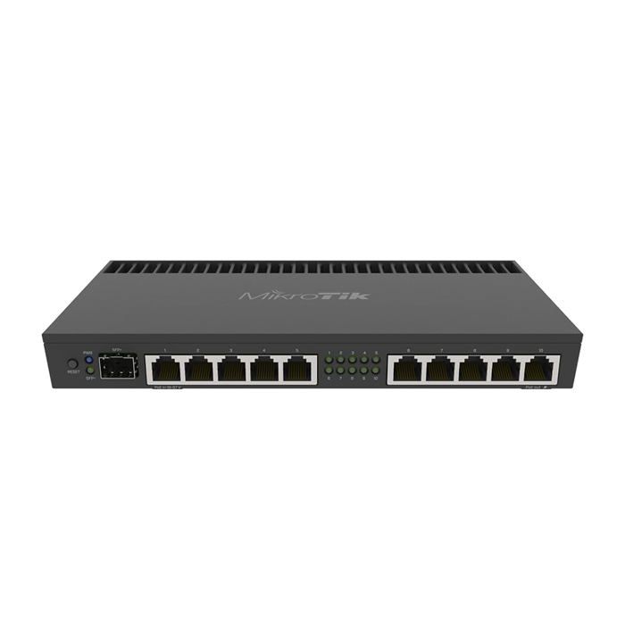 Routeur - MikroTik - RB4011IGS+RM - Double bande - 11 ports - 10000 ...