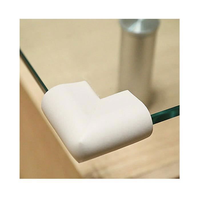 Protection coins de table bébé - Lot de 12 pièces - Blanc - Non toxique ...