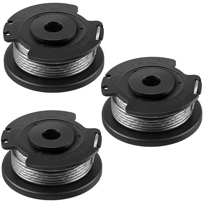 3 bobines et lignes pour débroussailleuse Ryobi 18 V 24 V 40 V P2006A ...