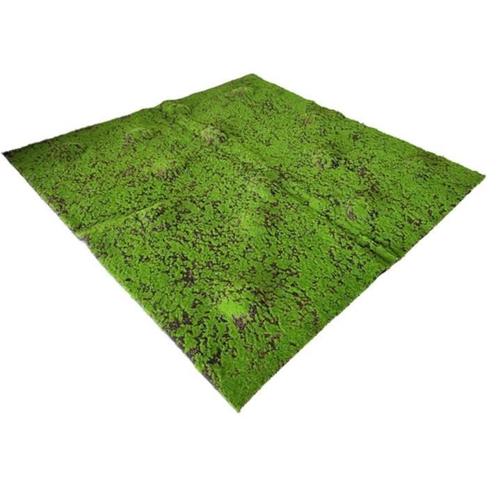 1x1m Gazon Synthétique Paysage Tapis Gazon Facile À Nettoyer Pelouse ...