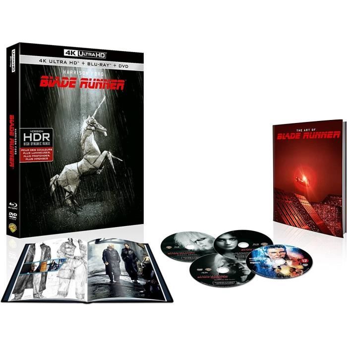 BLADE RUNNER EDITION COLLECTOR 35EME ANNIVERSAIRE -BLURAY + BLURAY4K ...