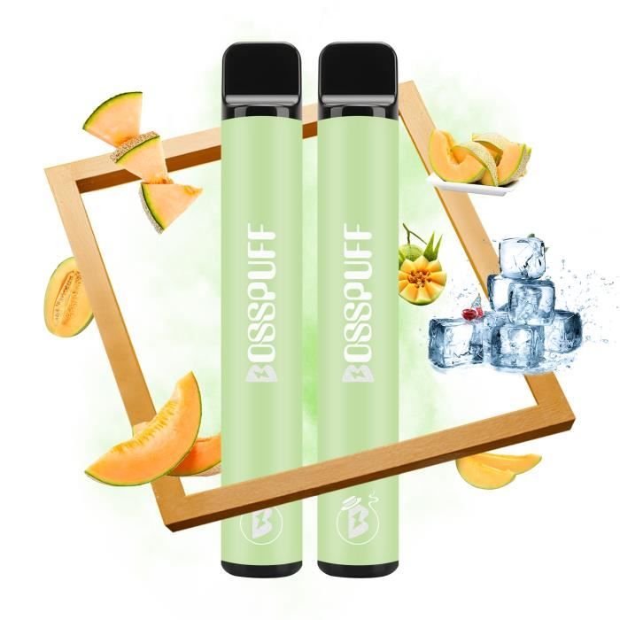 Puff, BOSSPUFF 600 Puff avec Nicotine 0.9%, Cigarette Électronique ...