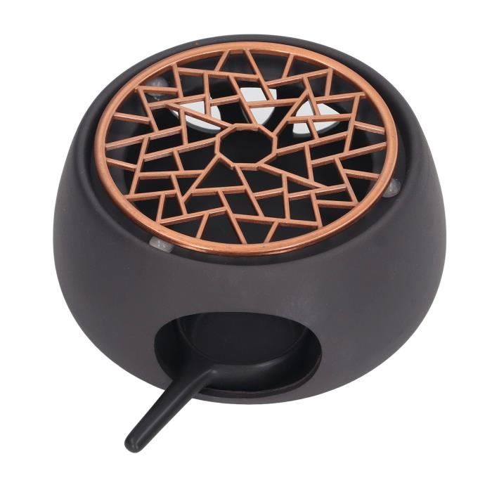 ETO- Chauffe Théière Base Chauffe Bougie Céramique Chauffe Thé Café ...