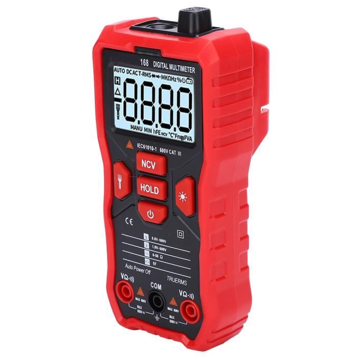 Multimètre Lcd Multimètre Numérique Portable, Testeur De Multimètre À ...