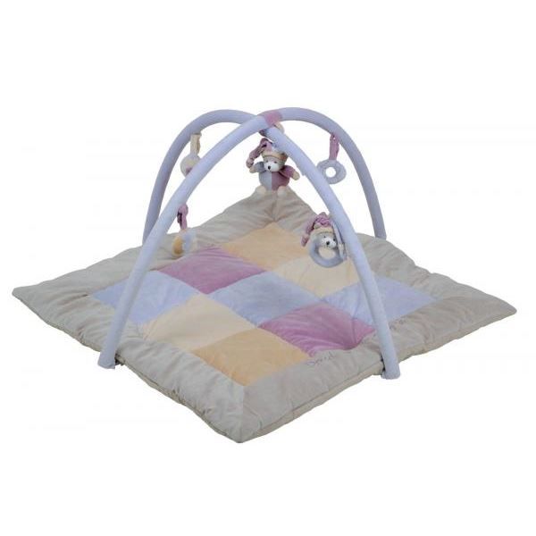 Tapis d'éveil mosaïque rose poudré - Doudou et compagnie - DC2449 ...