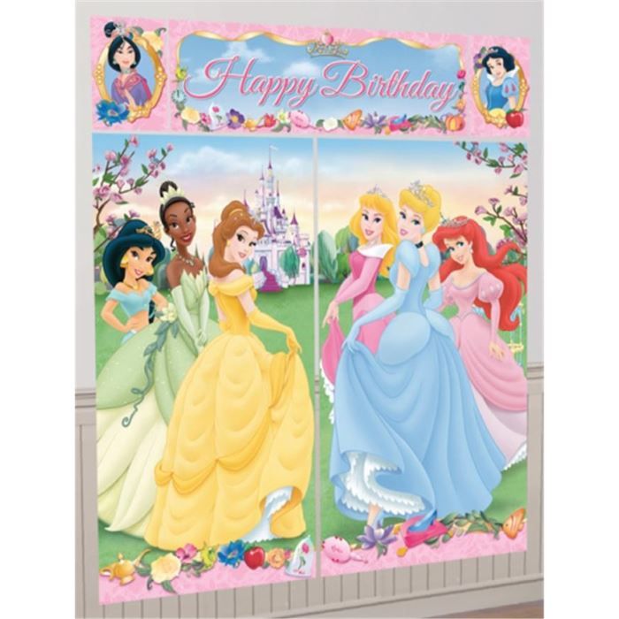 Décorations Anniversaire Disney Princesses - Cdiscount Maison