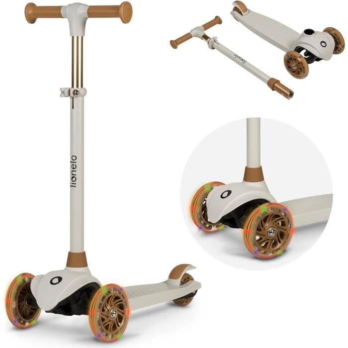 Jessy Trottinette D'Équilibre Pour Enfants De 3 Ans À 50 Kg, Trottinette Trois Roues Légère Avec ...