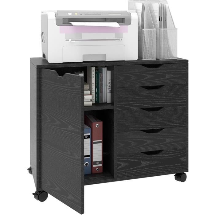 78X40X60Cm Armoire De Rangement De Dossier Meuble De Fichier Classeur D ...