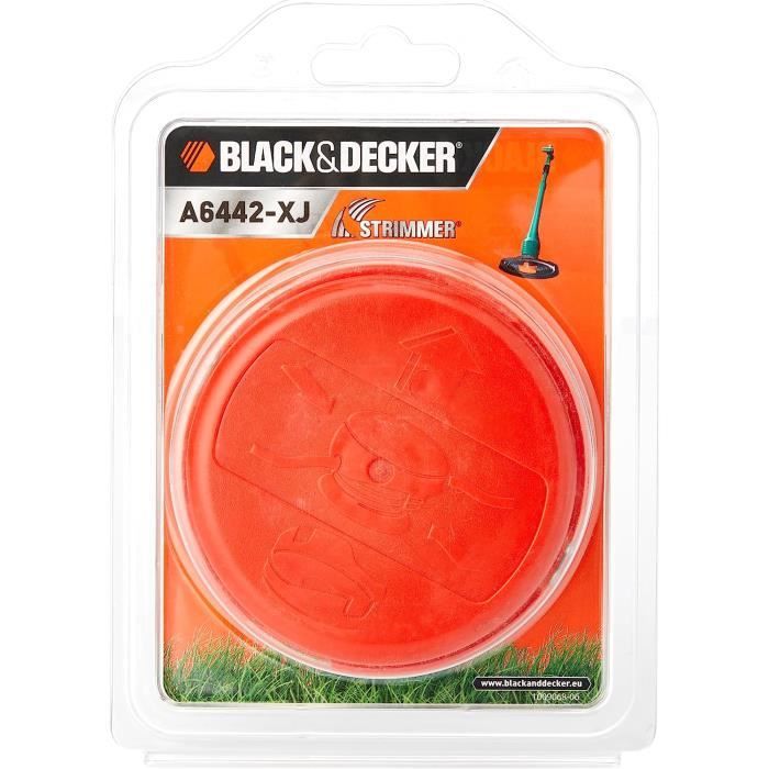 BLACK+DECKER Cassette avec Bobine de Rechange pour Coupe-Bordures ...