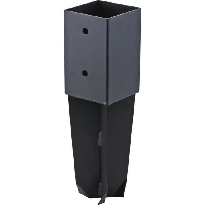 Piquet Connecteur de Construction Pro - SUKI - 91x91mm - Acier - Gris ...