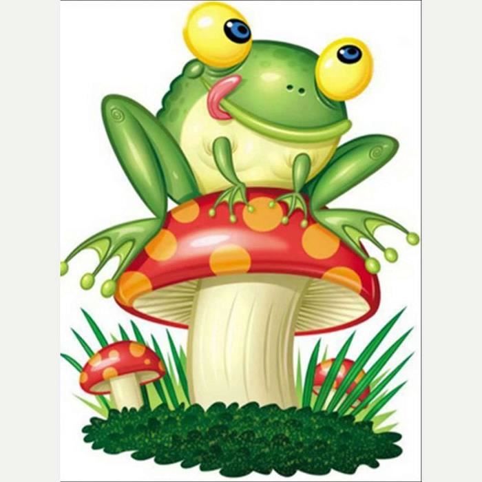 Bricolage 5D Diamond Painting Kit, Diamant Complet Champignon ...