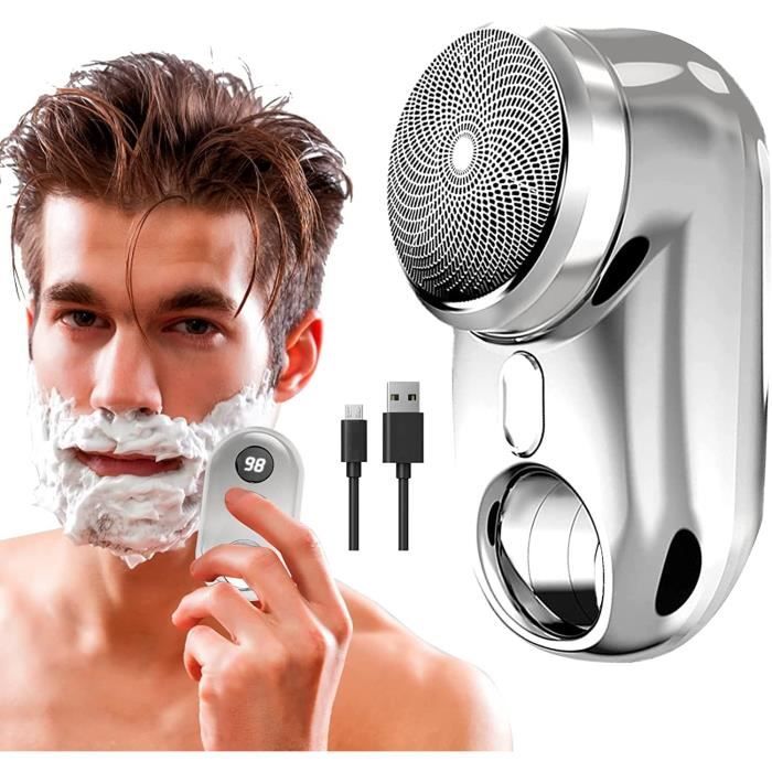 Mini Rasoir, Rasoir Électrique Portable Pour Homme, Rechargeable Par ...