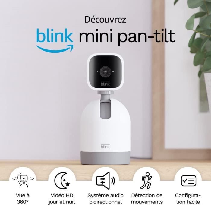Mini Pan-Tilt Camera | Caméra De Surveillance Connectée D'Intérieur ...