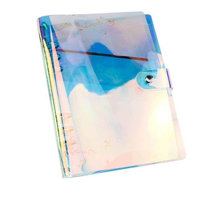 1 PC Élégant Transparent Chic À La Mode Creative A6 PVC Coloré COQUE ...