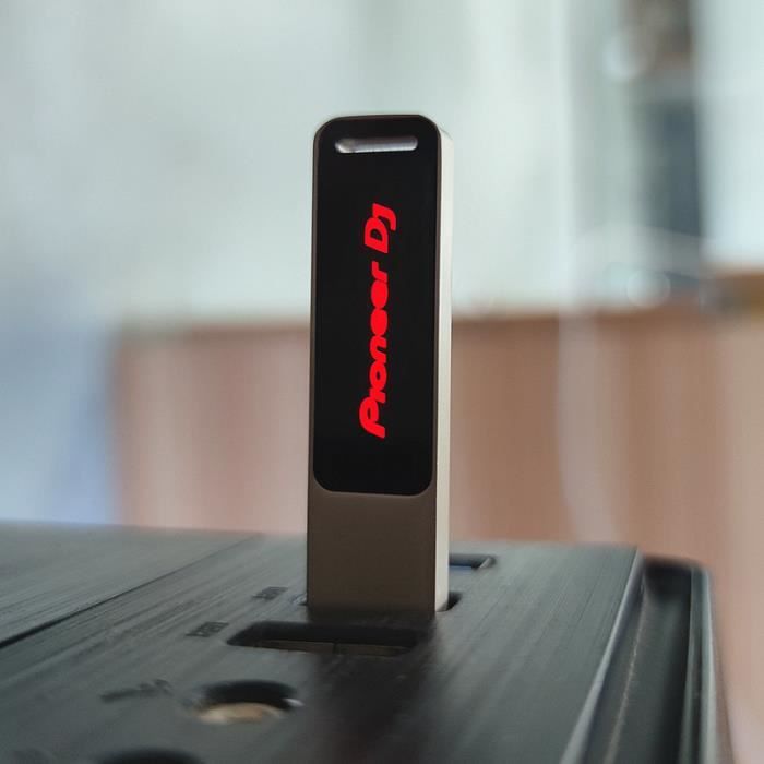 CLE USB ,Red led-32 GO--Clé USB 2022 avec LOGO LED Pioneer DJ, 32 go, 2 ...