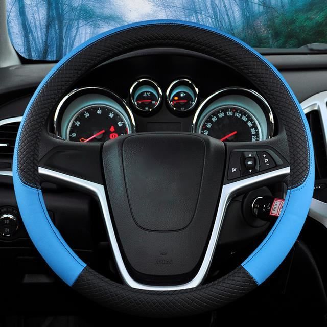 COUVRE-VOLANT,blue--Couverture De Volant automatique Universel Volant ...