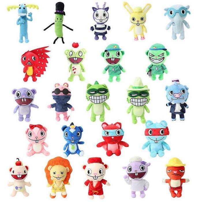 Peluche Happy Tree Friends, Lumpy Petunia Nutty Splendid Sniffles ...