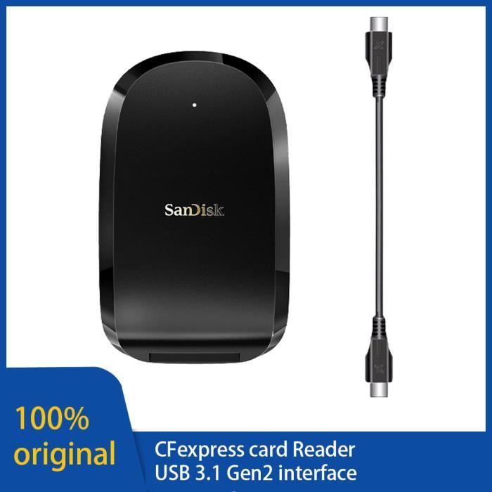 Adaptateur de lecteur de carte mémoire USB 3.1,Isabel 2,SDXC,Type-C ...