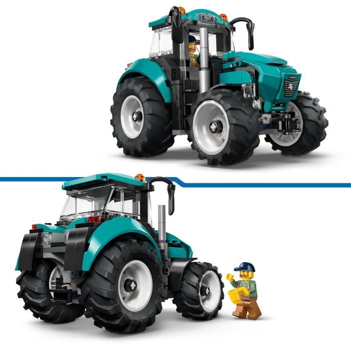 LEGO City 60498 Le Tracteur - Jeu de Construction pour Garçon ou Fille ...