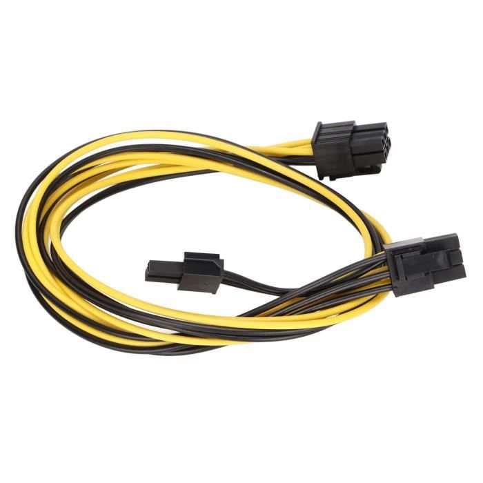 Câble d'alimentation GPU - SHIPENOPHY - 6 broches à 8 broches - 50 cm ...