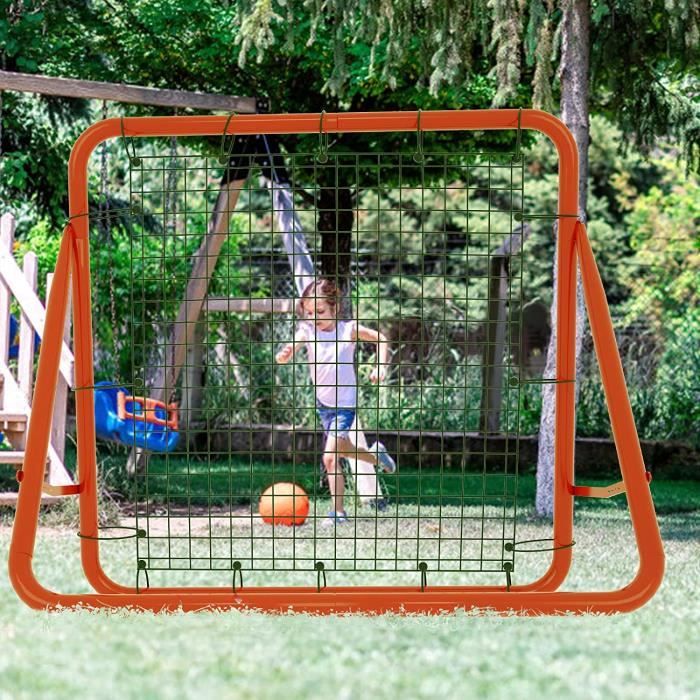 Filet de rebond de football - YUENFONG - 100x100cm - Pliable - Montage ...
