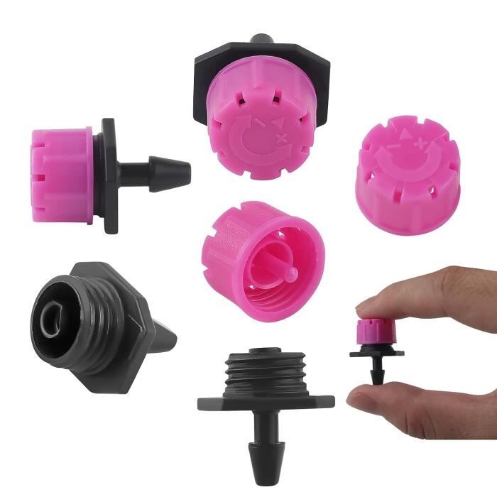 110 Pcs Goutteurs Irrigation Réglables,Irrigation Drippers Goutte ...