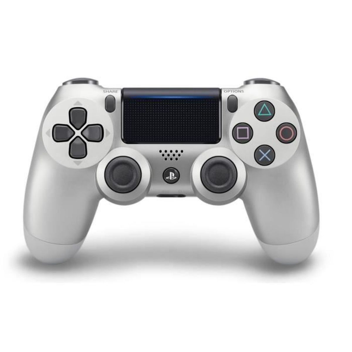 Manette PS4 DualShock 4 Silver V2+2 boutons+1 led light - Cdiscount ...