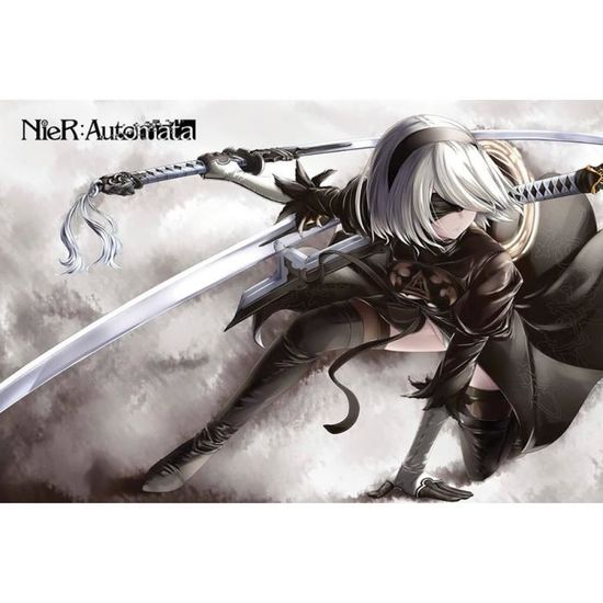 NieR: Automata - YorHa Model B Nr. 2 - 61x91,5cm - Affiche-Poster ...