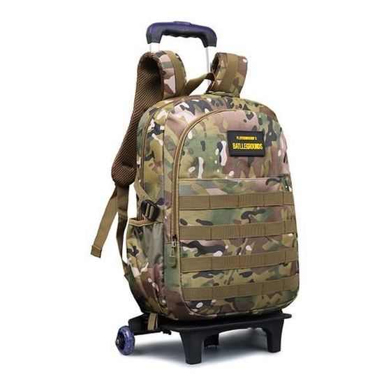 Trolley Bag Sac avec roulettes Portable sac Roulette Scolaire Bagages ...