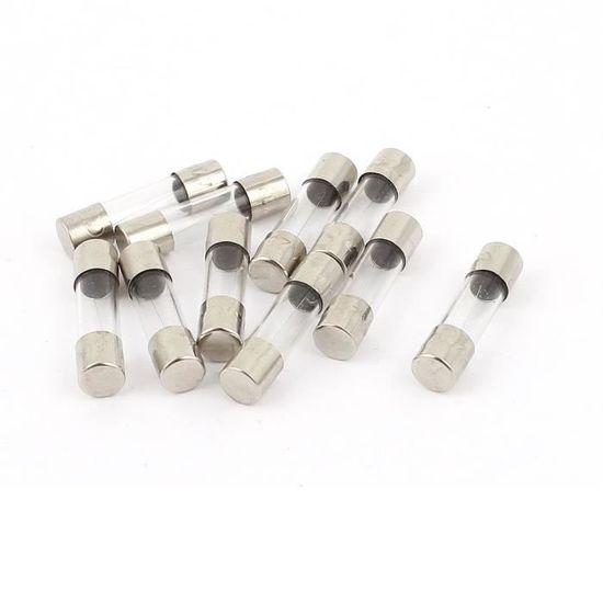 SOURCING MAP 10Pcs 250V 0.75A 750mA Coup Rapide Fusibles Verre Tubes 5mm x 20mm - Cdiscount ...