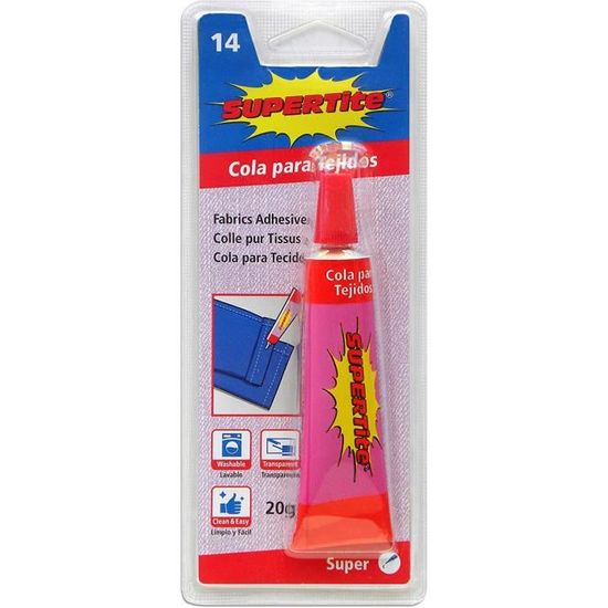Supertite 2414 Colle rapide tissu 20g, Multicolore - Cdiscount Beaux ...