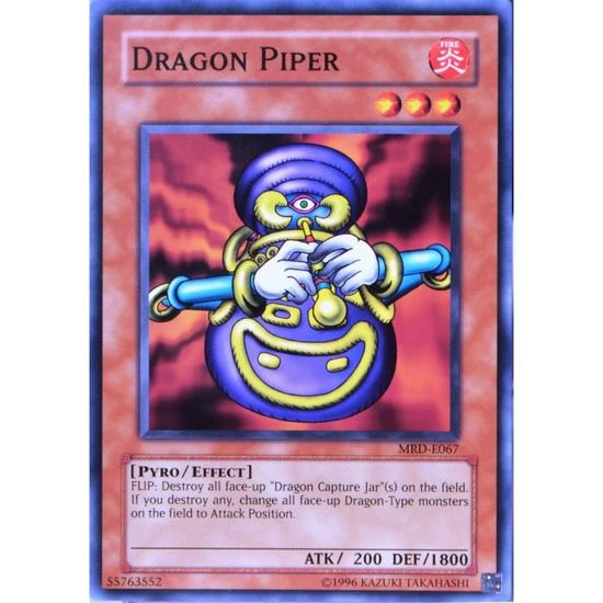 Carte YU-GI-OH MRD-E067 Dragon Piper NEUF FR - Cdiscount Jeux - Jouets