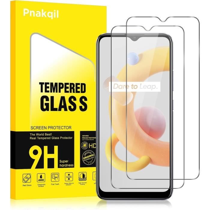 Verre Trempé pour realme C11 2021 [2 Pièces],HD Film Protecteur d'écran ...