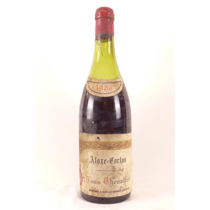 Aloxe-corton louis chevallier (niveau bas) rouge 1953 - bourgogne - La ...