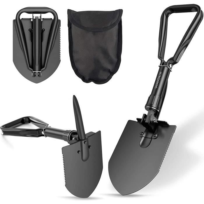 Pelle Pliante, Multifonction Pelle Survie, Léger à Porter, pour Camping ...