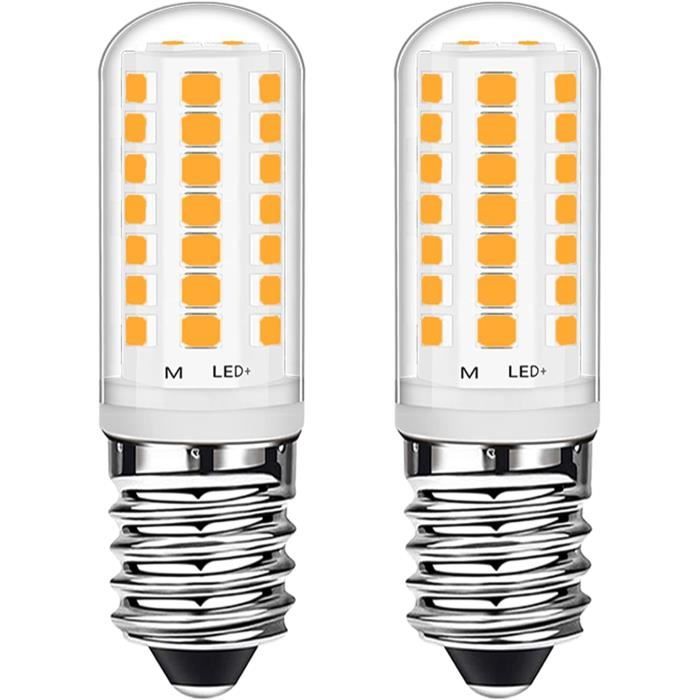 Ampoule Led E14 3W Blanc Chaud 28W Equivalent Halogène Économie D'Énergie, E14 Petite Vis Edison ...